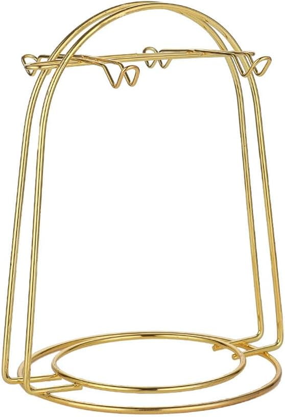 Tea Cup and Saucer Display Stand Holder Rack Metal Cup Saucer Holder ...