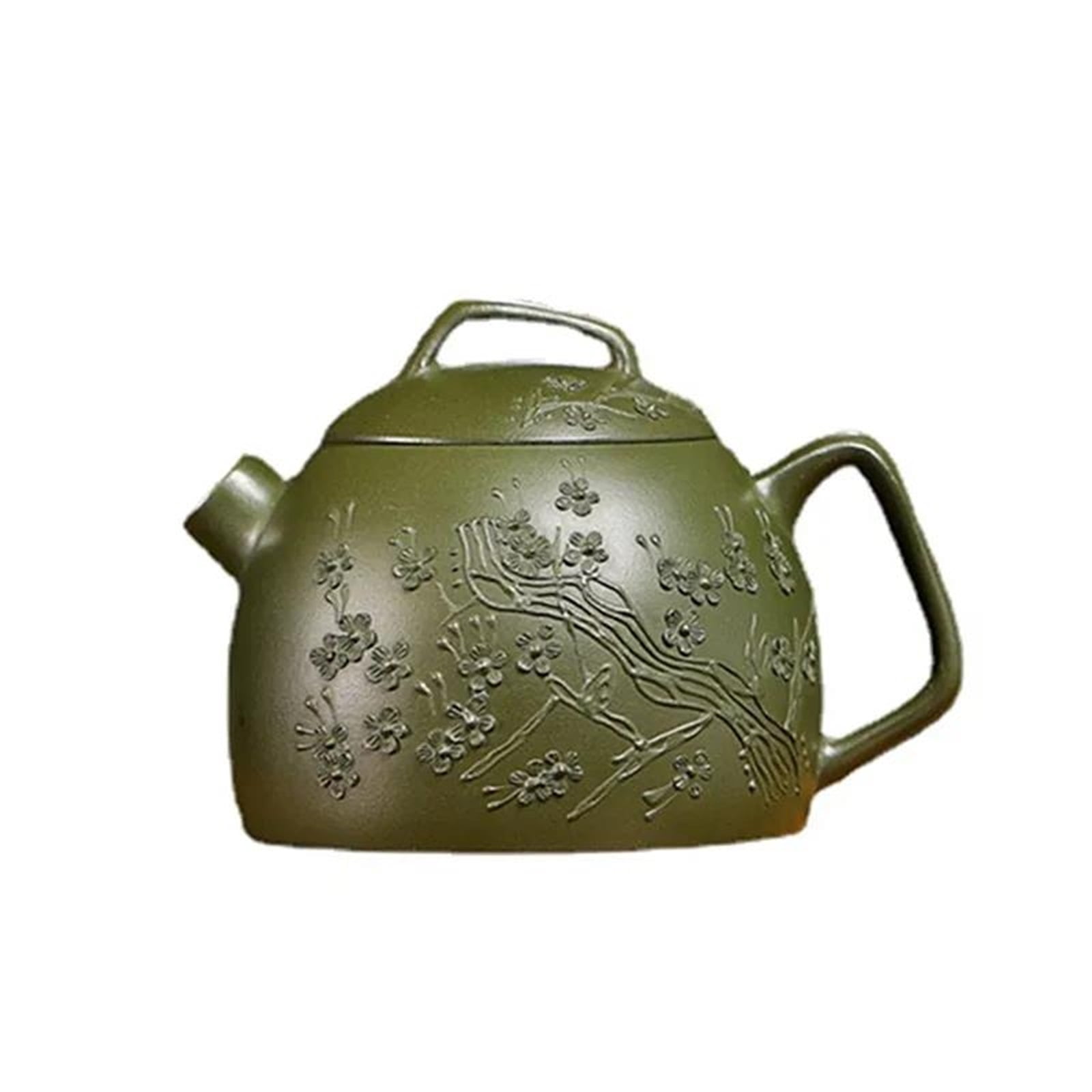 Tea Cup Set Beauty Kettle Hand-painted Plum Blossom Pot Zisha Tea Set ...