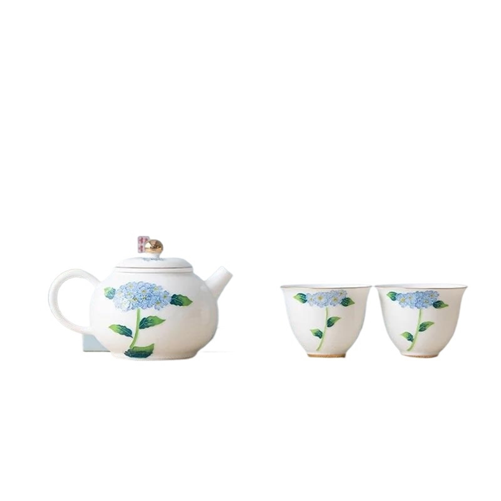 Tea Cup Set Ceremony Set Teapot And Tea Cup Set Tea Set Craft White ...