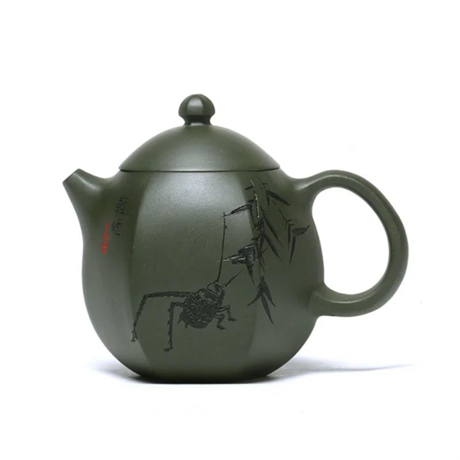 Tea Cup Set Raw Ore Green Mud Dragon Egg Teapot Tea Sets Gifts Classic ...