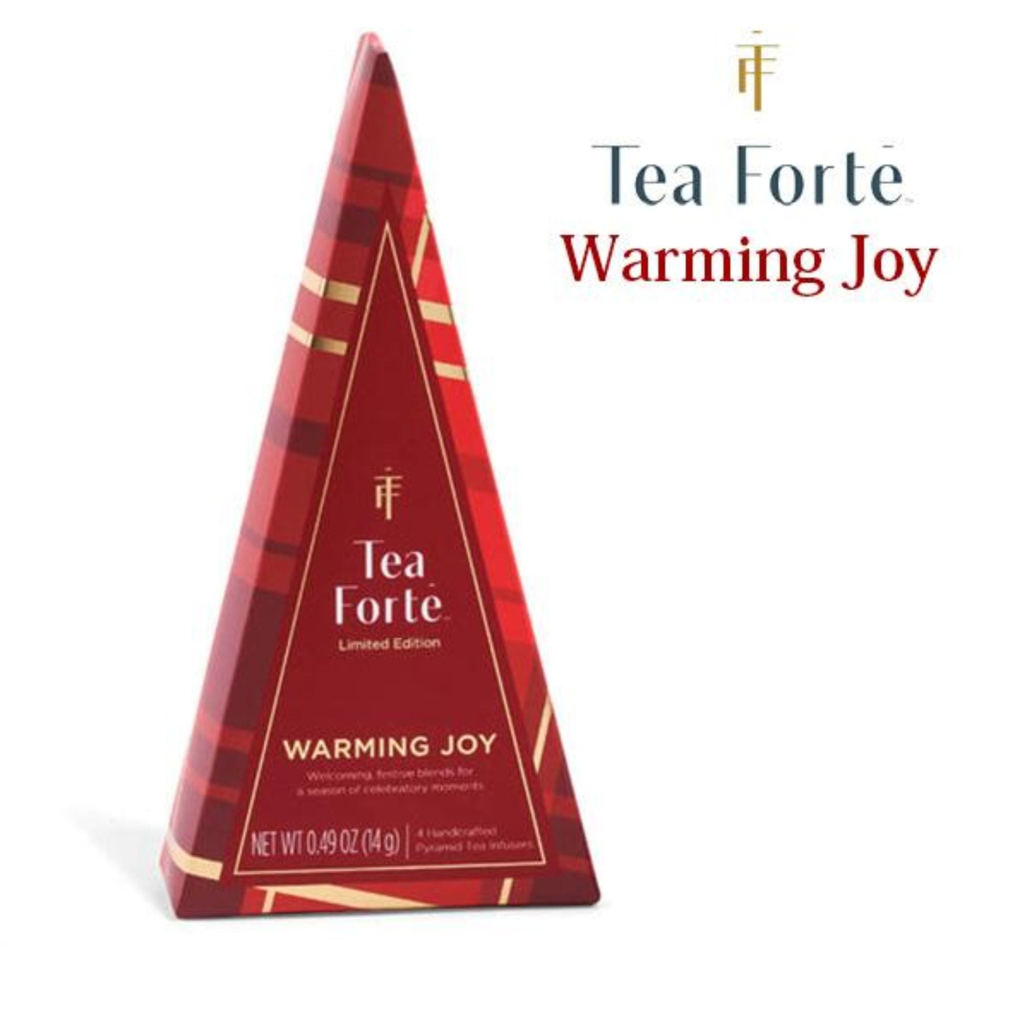 Tea Forte Limited Edition Warming Joy Holiday Petite Tea Tree, Sampler ...