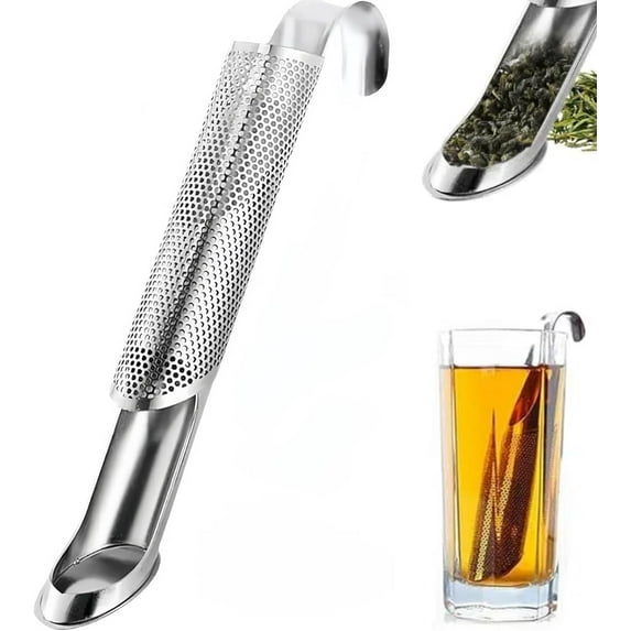 Tea Infuser, 2025 New Loose Leaf Tea Steeper With Hanging Hook Handle ...