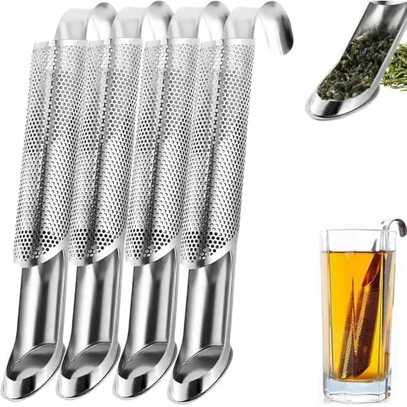 Tea Infuser, 2025 New Loose Leaf Tea Steeper With Hanging Hook Handle ...