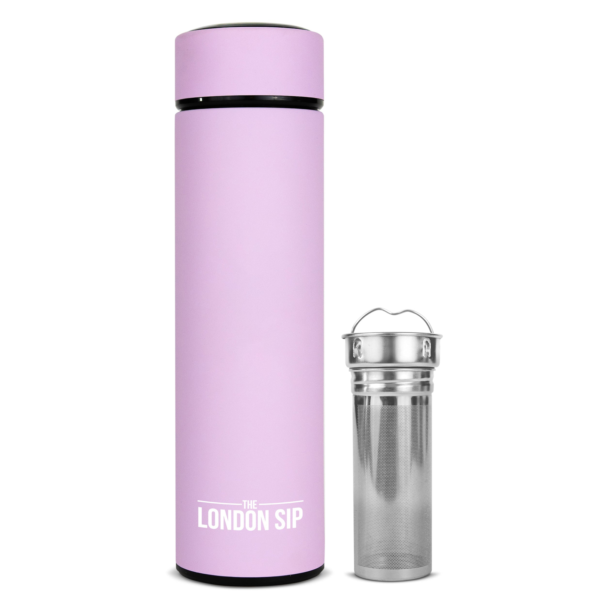 Tea Infuser Bottle 16oz, Lilac - Walmart.com