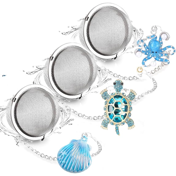 Tea Infuser Loose Leaf Tea Steeper Tea Ball Stainless Steel Mesh Tea ...