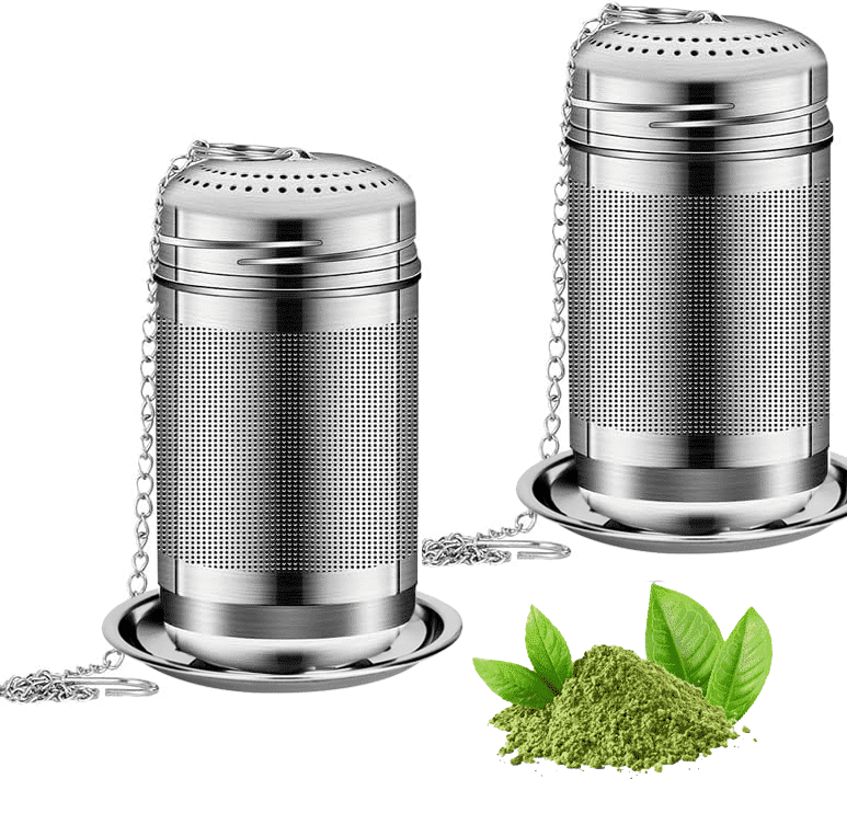 Tea Infuser for Tea Strainers Fine Loose Leaf Tea 2pcs 304 Stainless ...