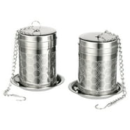1 Set Small Fine Mesh Tea Strainers with Bowl, Stainless Steel Loose ...
