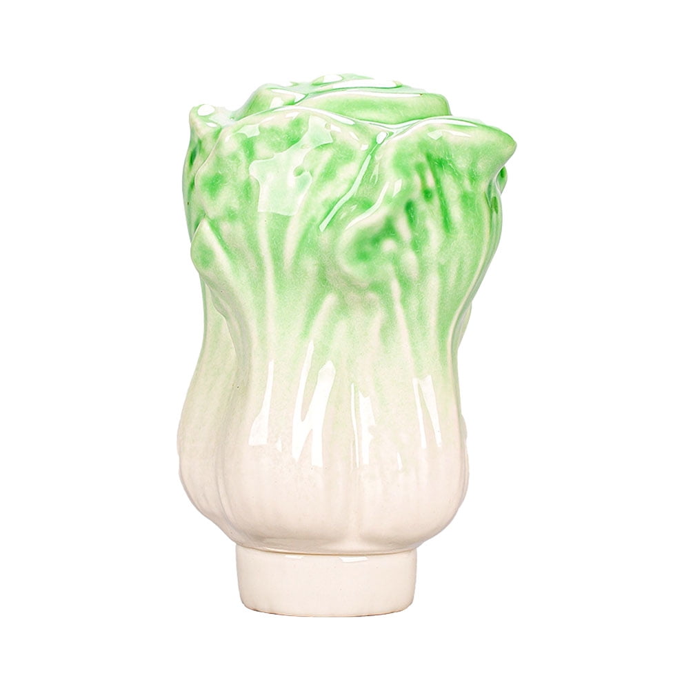 Tea Jar Chinese Cabbage Shape Storage Jar Ceramic Airtight Jar Tea ...