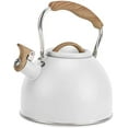 Tea Kettle, 100 OZ / 3 Liter Whistling Tea Kettle, Tea Pots for Stove ...