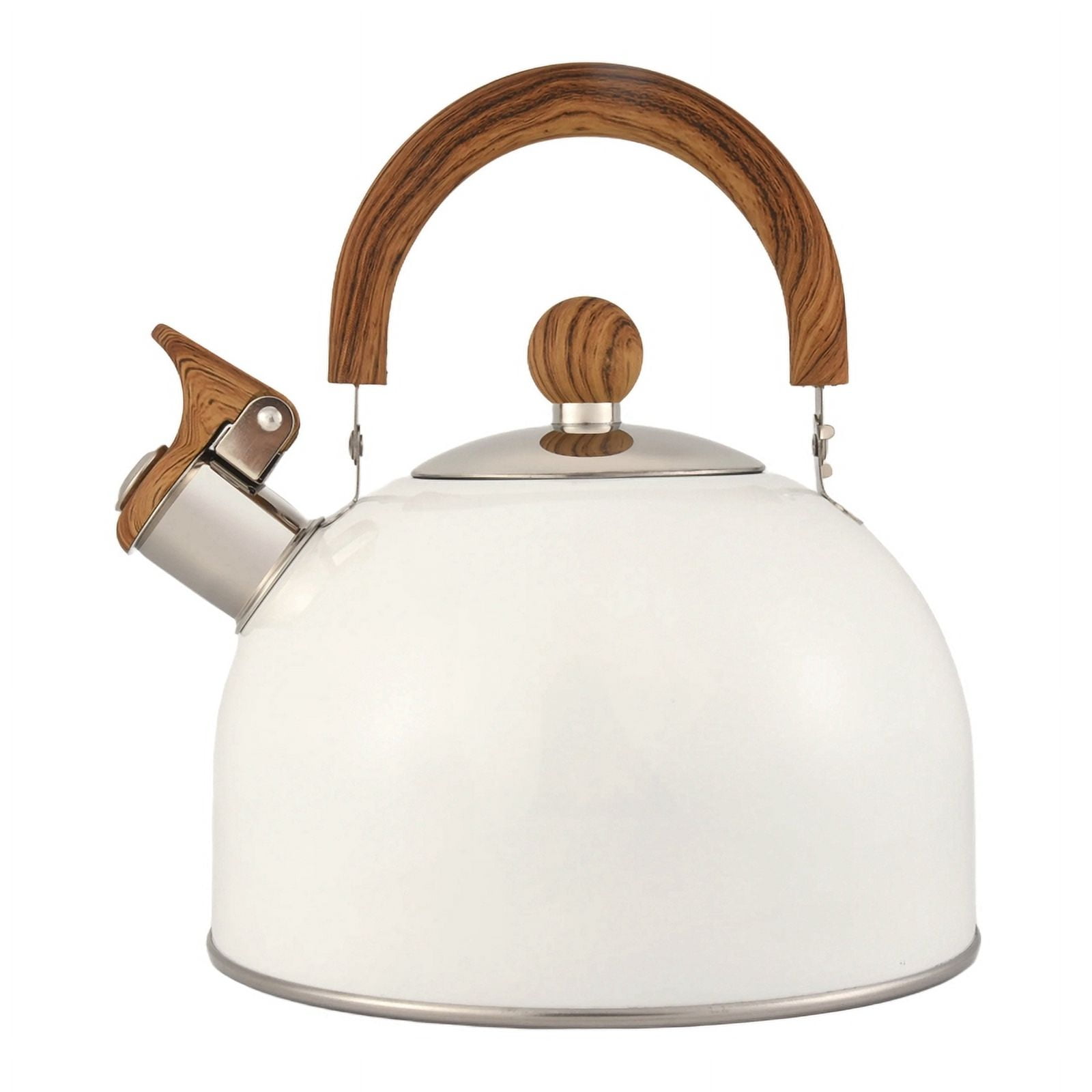 Tea Kettle, 2.5L Stainless Steel Whistling Tea Pots for Stove Top, with ...