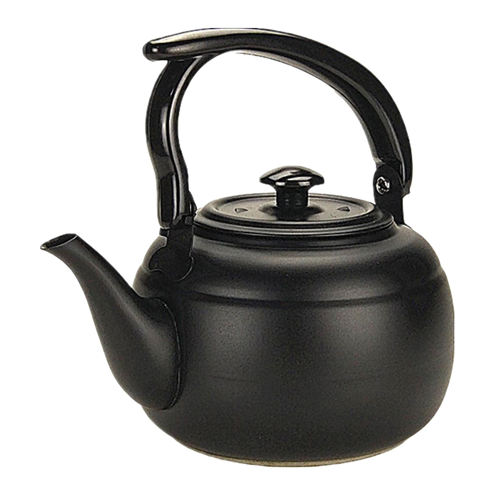Tea Kettle Pot Tea Maker with 1.5L Large Capacity for Stovetop Gas ...