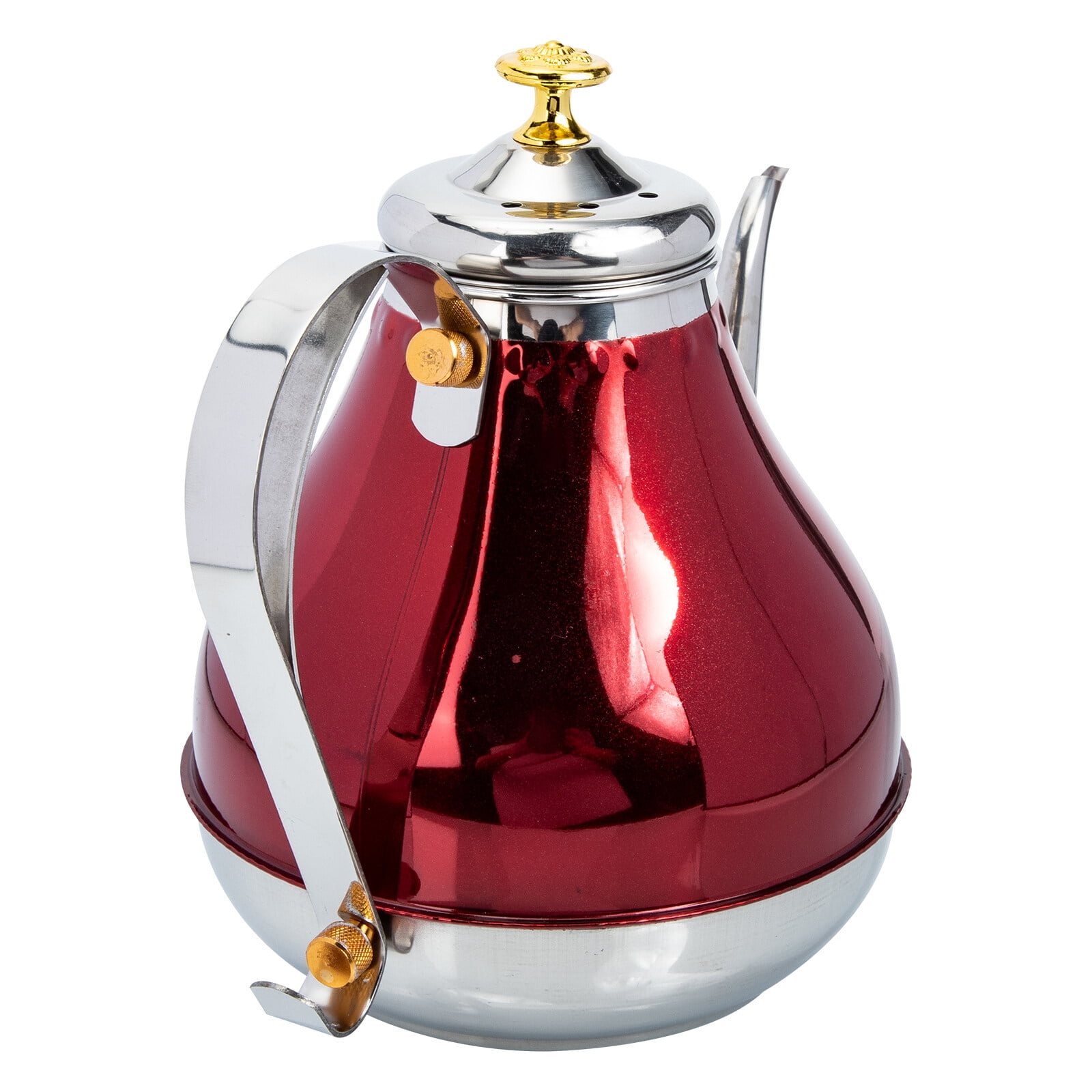 Tea Kettle Stainless Steel Teapot Gooseneck Filter Water Household Heat ...