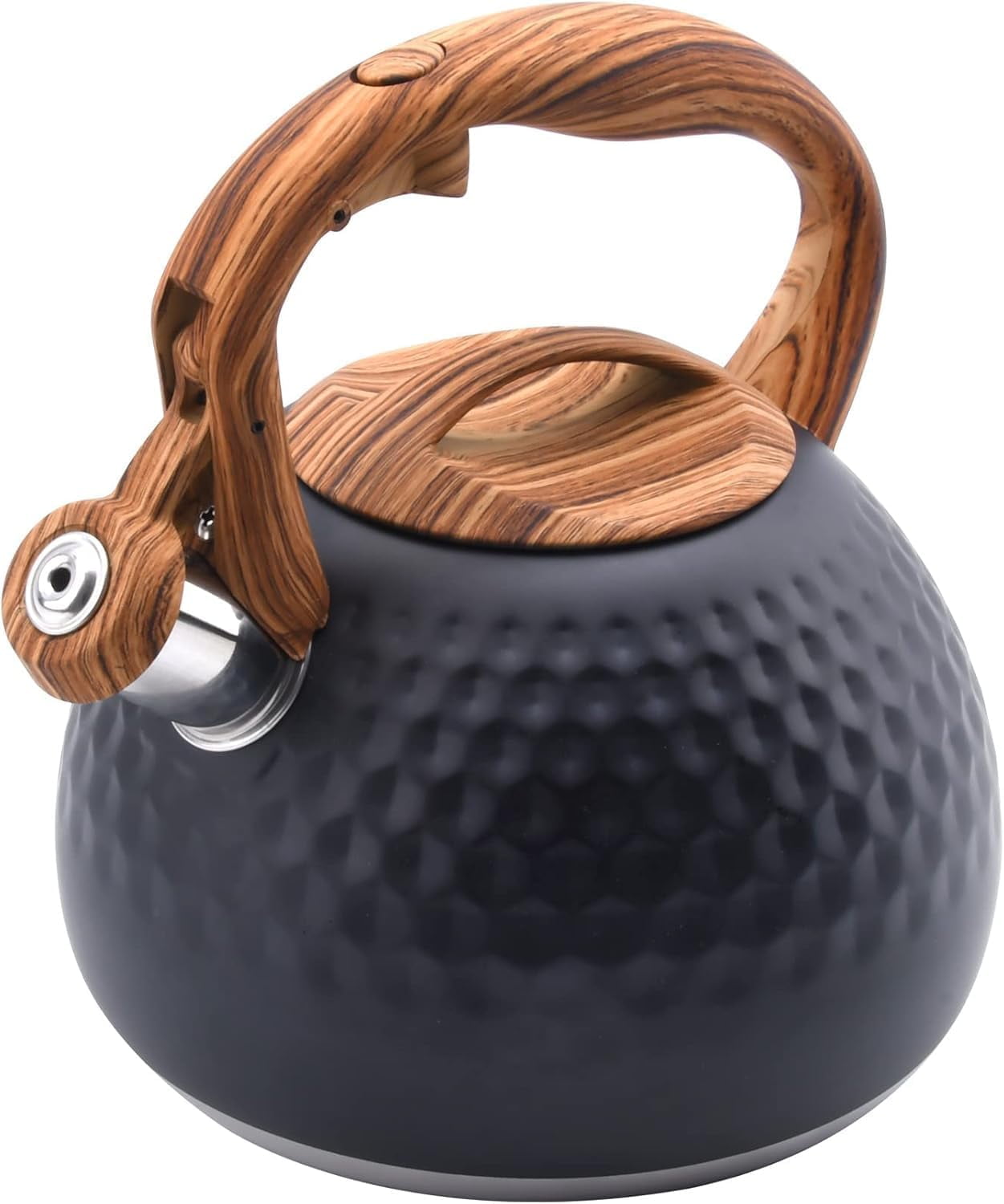 Tea Kettle Stovetop, 3.2 Qt Stainless Steel Whistling Kettle for Stove ...