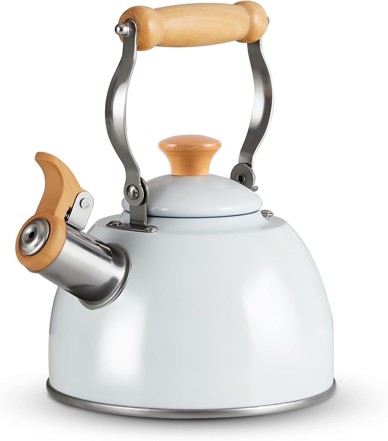 Tea Kettle, Tea Pot with Cool Touch Ergonomic Handle, Teapot Food Grade ...