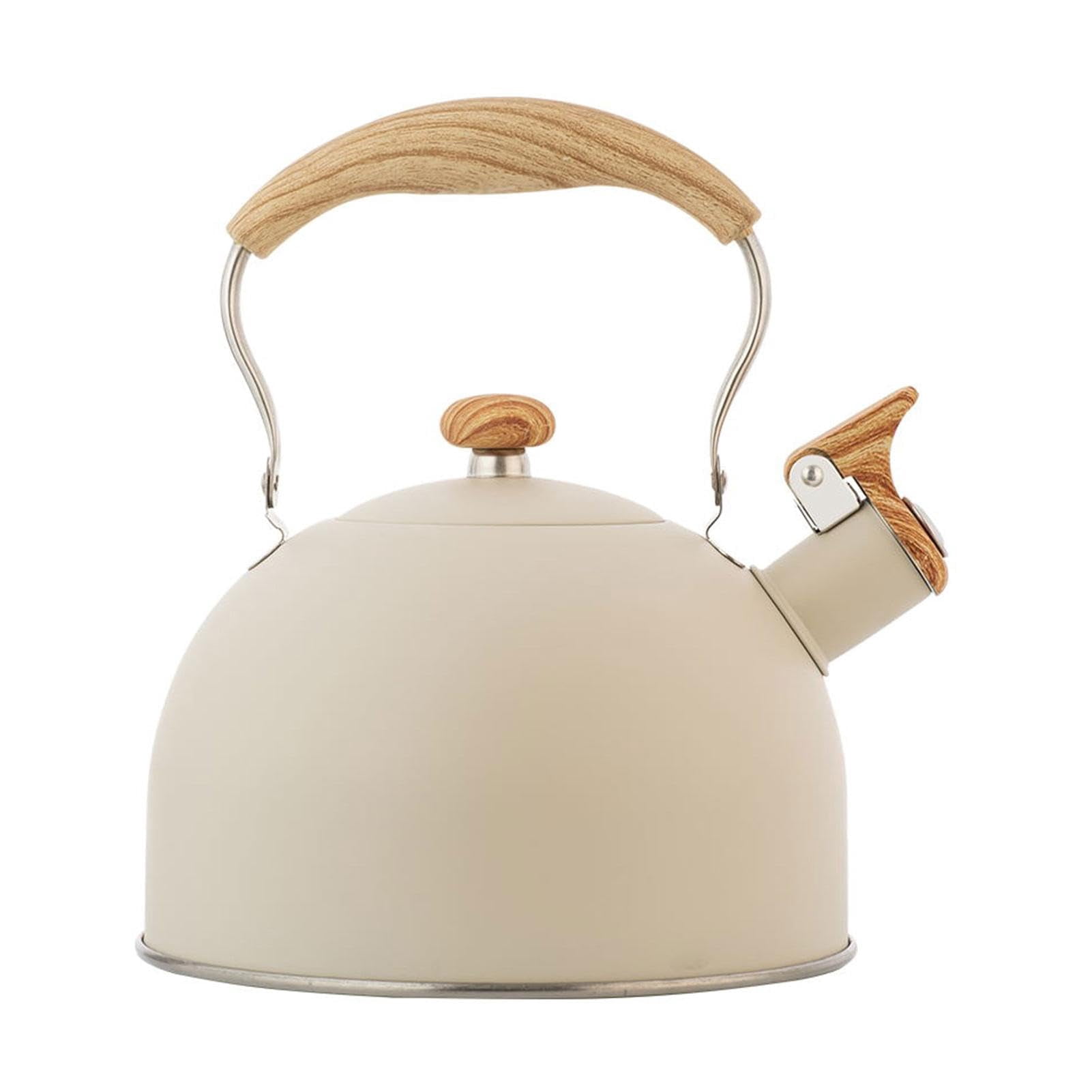 Tea Kettle Whistling Stainless Tea Kettle - 2.5L Stainless Steel Tea ...