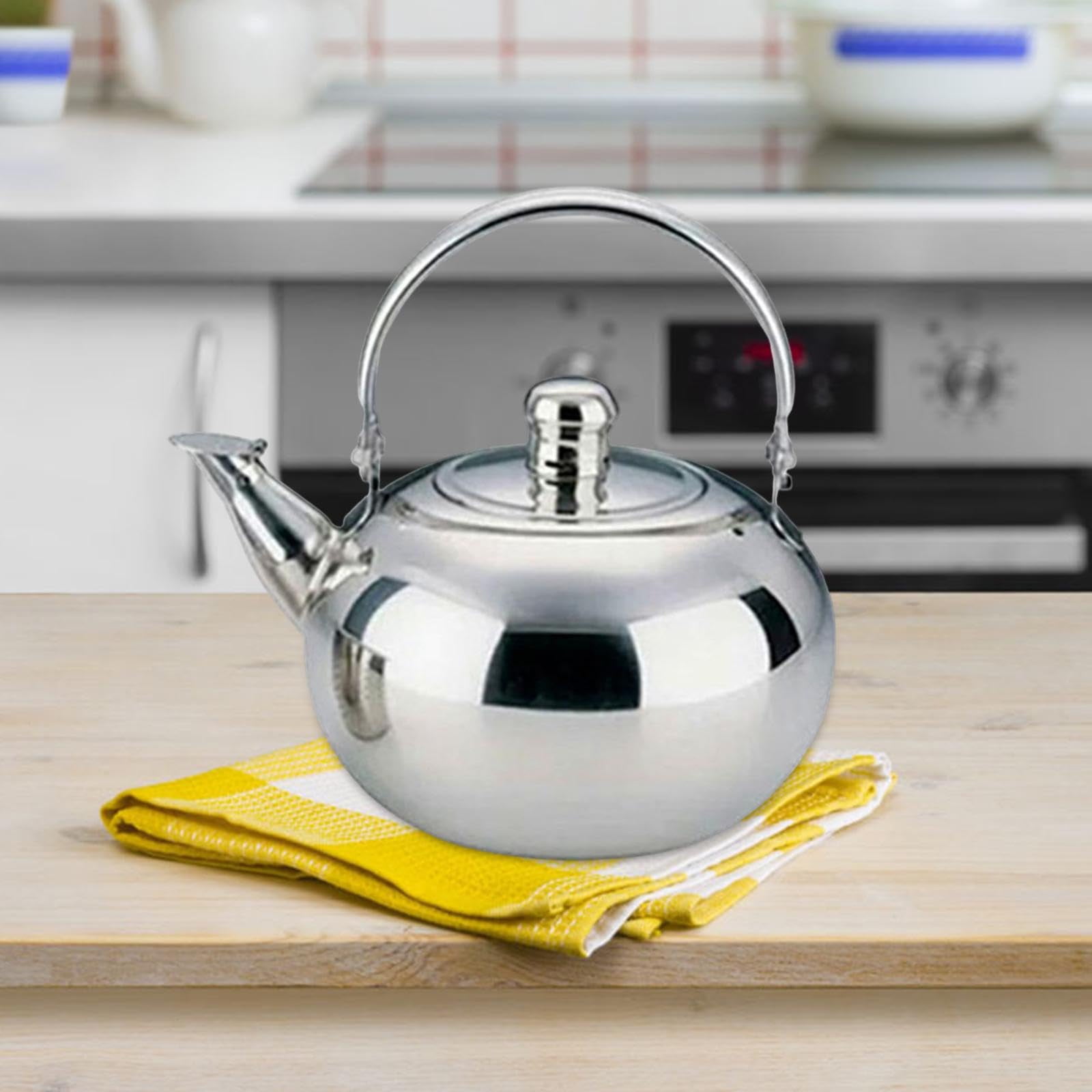 Tea Kettle With Lid Boiling Water Pot Thickened Water Boiler Stainless ...