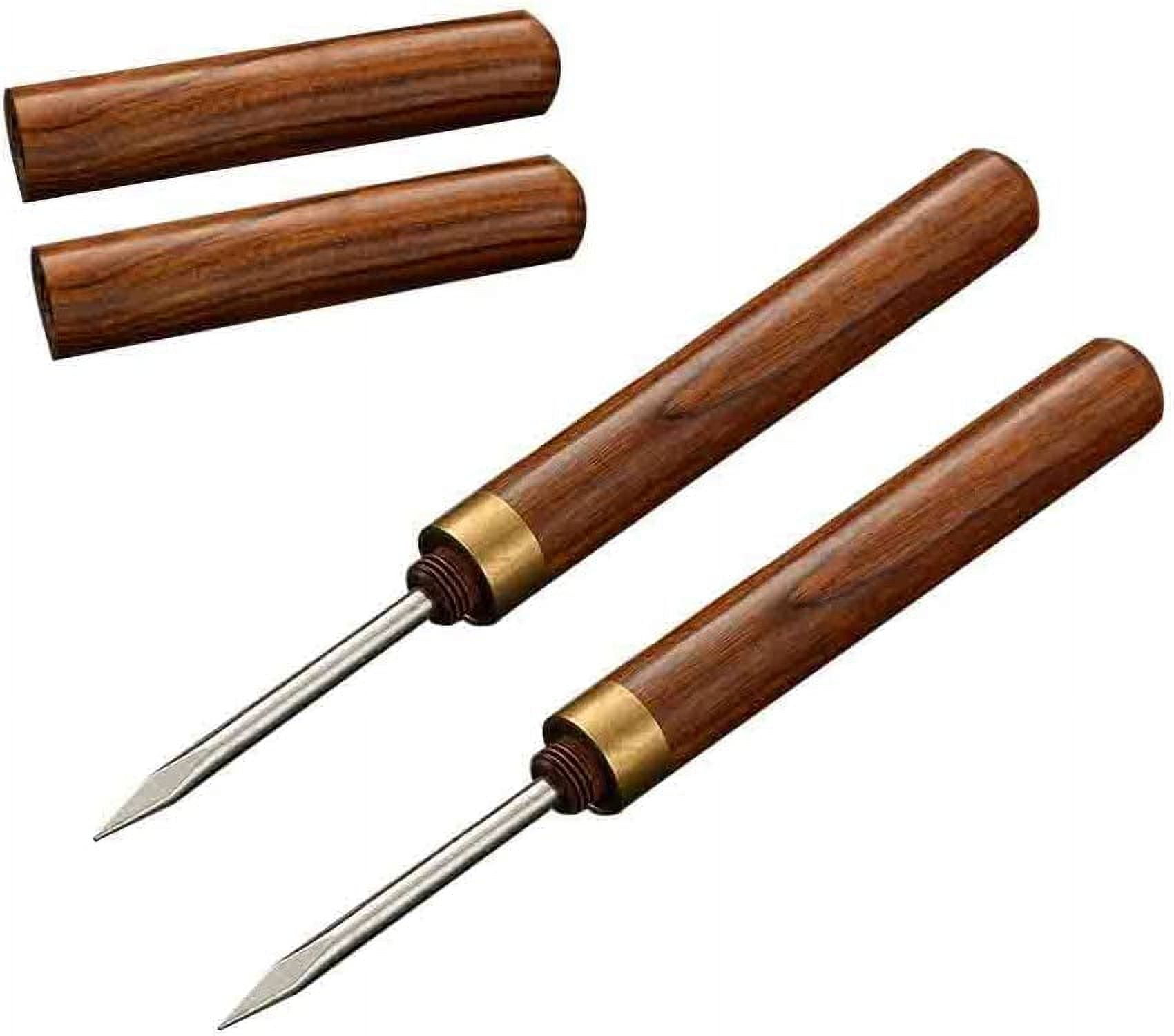 Tea Knife Needle 2Pcs Wooden Handle Puer Puerh Tea Knife Needle ...