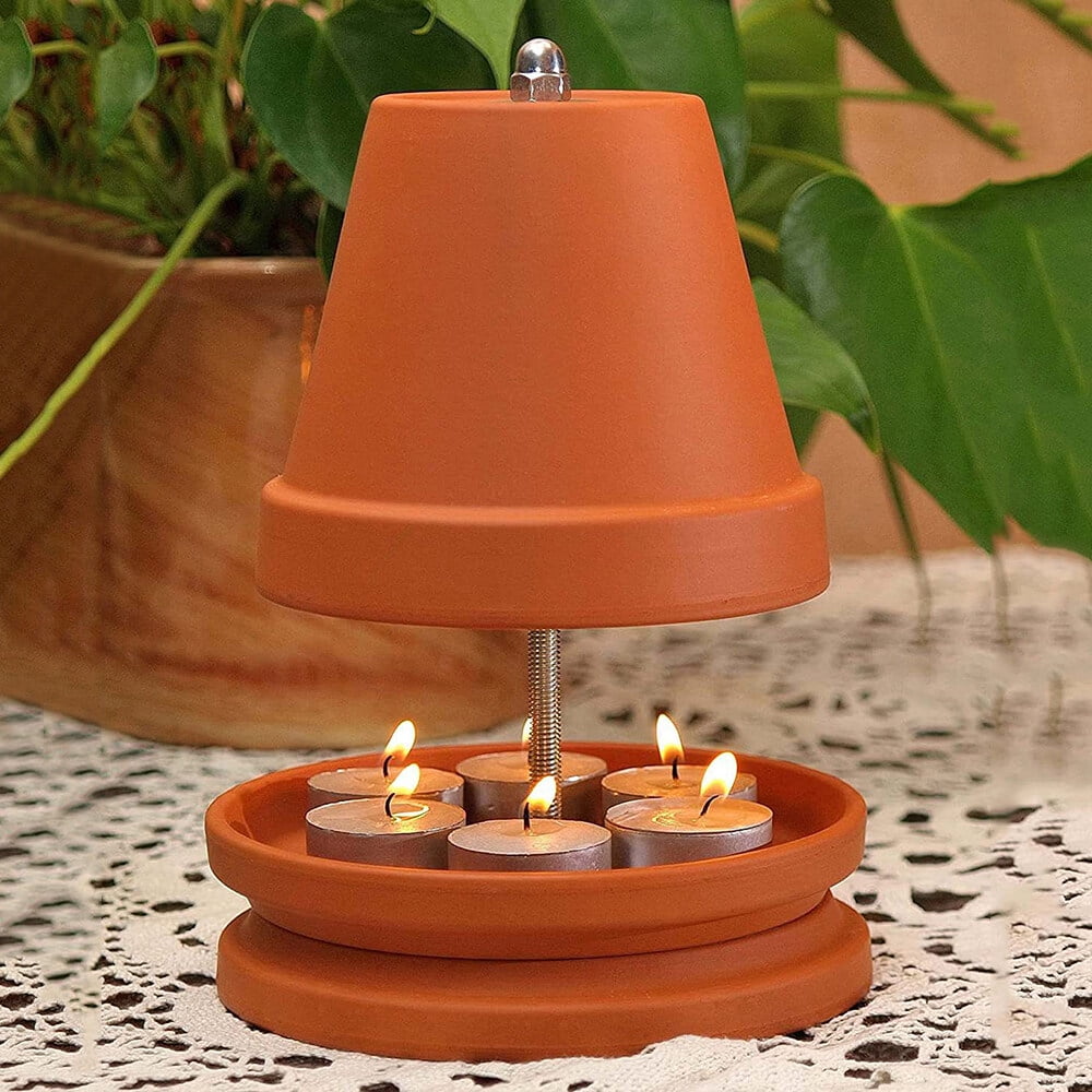 Tea Light Oven Double Walled for Heating Tea Light Stove Candle Table ...