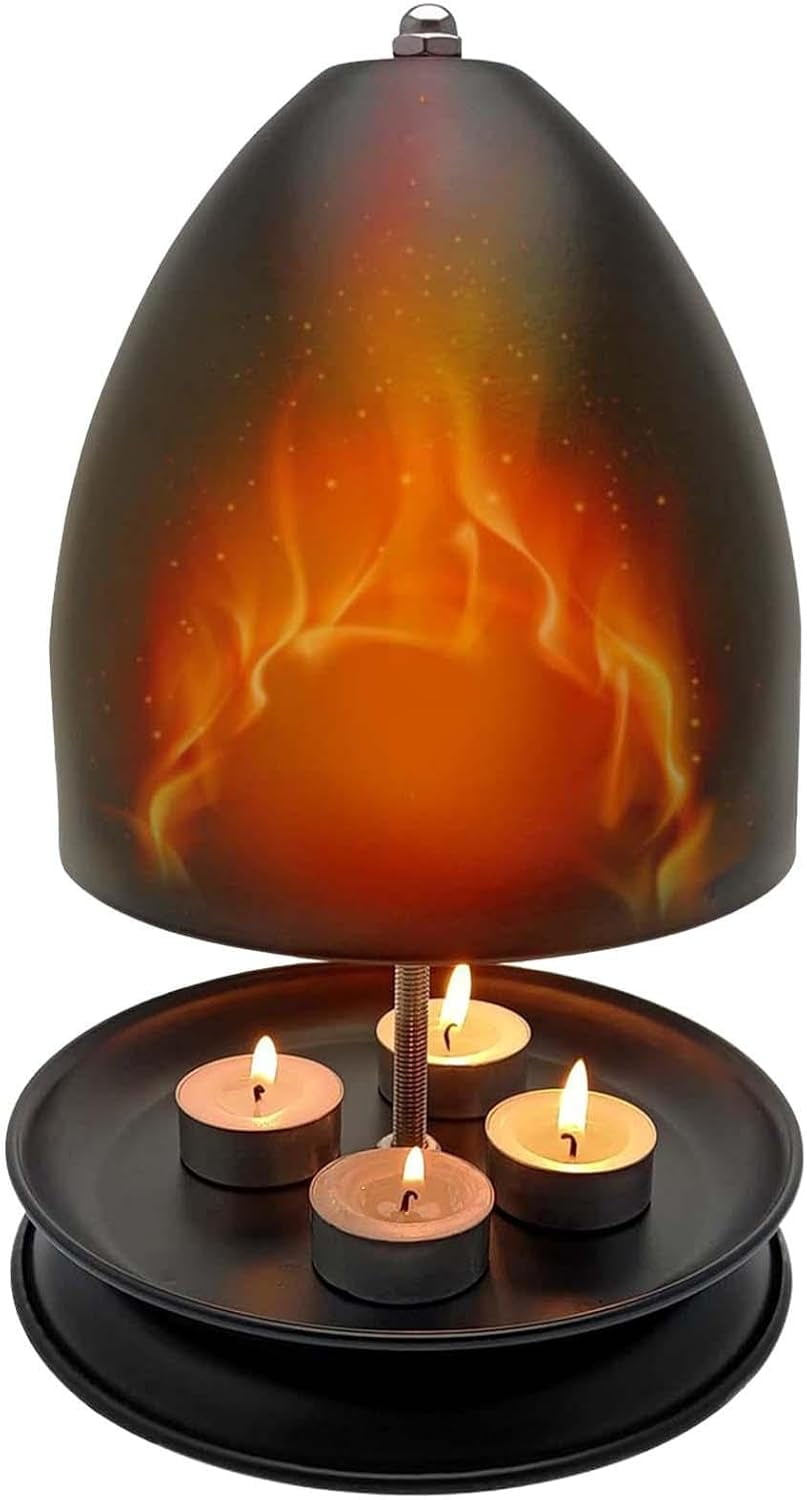 Tea Light Oven for Heating - Metal Tealight Candle Room Heater - Candle ...