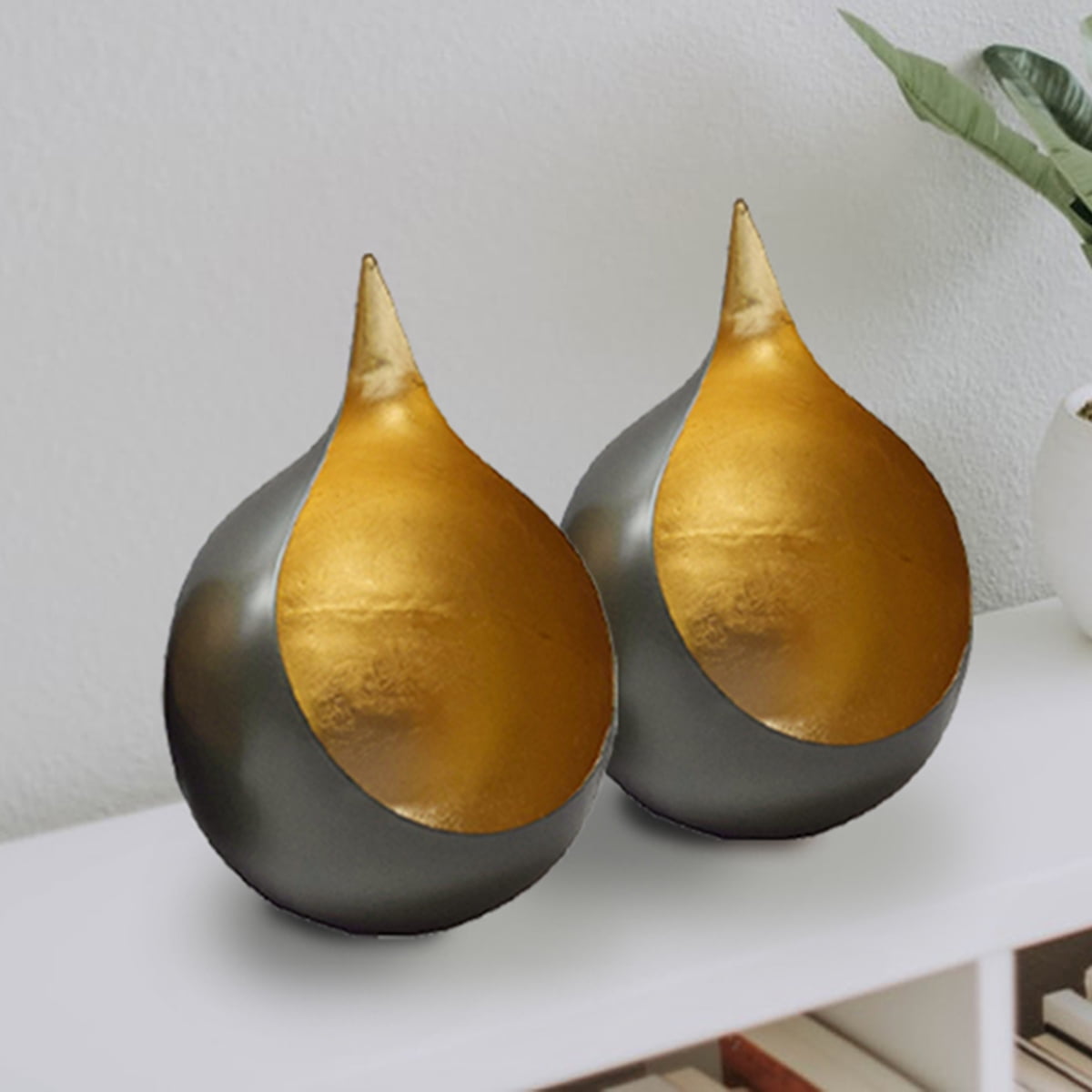 Tea Lights Votive Candle Holders Set of 12 Handcrafted Metal Home Decor ...