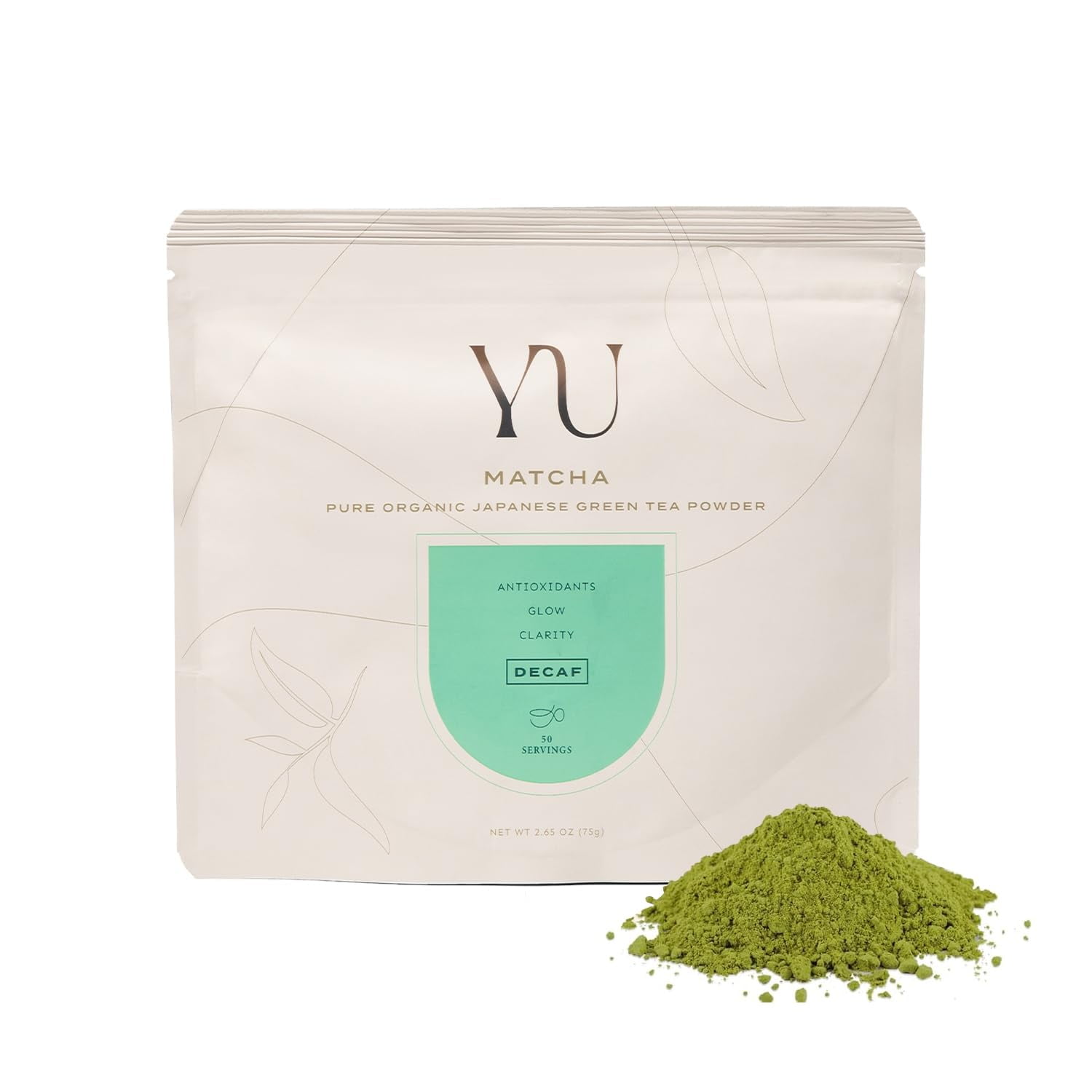 Tea Organic Decaf Matcha Powder - Ceremonial Grade A, First Crop ...