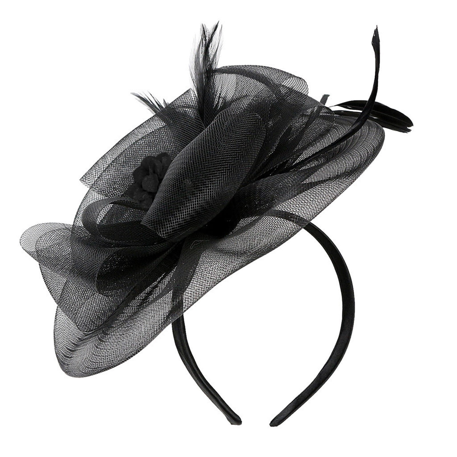 Tea Party Hats for Women! Audhol Fascinator Women's organza Church ...