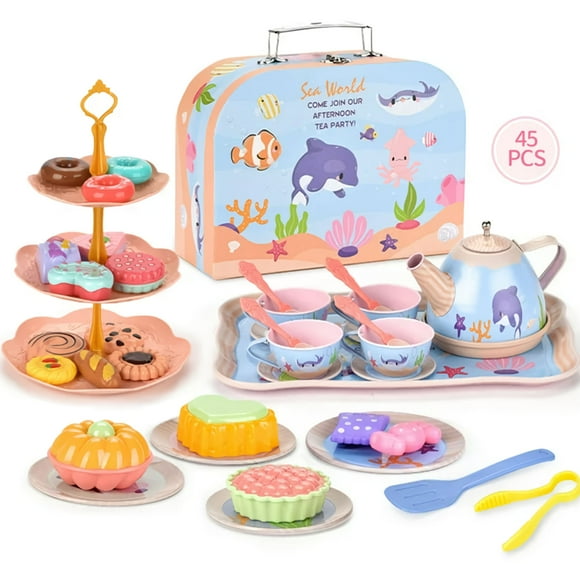 Kids Tea Sets in Play Food & Accessories - Walmart.com
