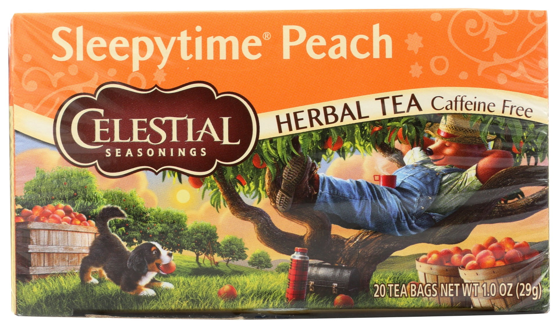 Tea Peach Sleepytime, 20 bg, 1 Pack - Walmart.com