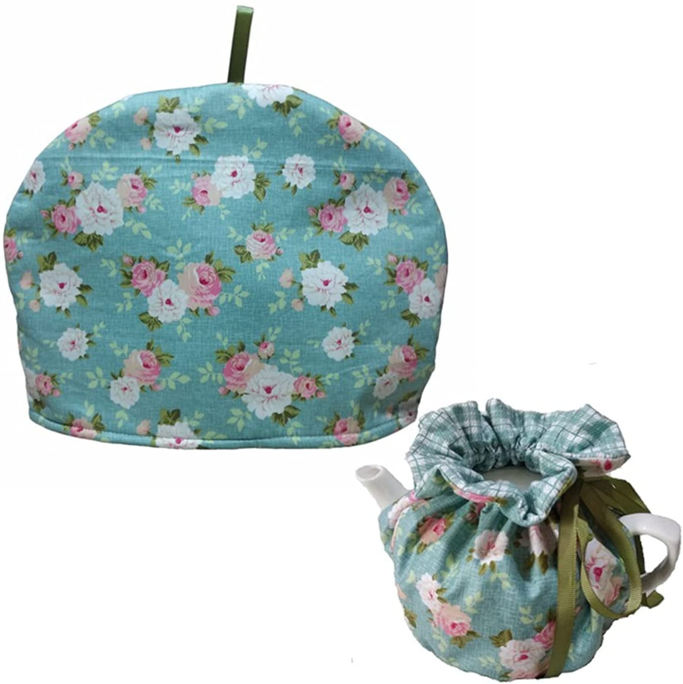 Tea Pots Cosy Cotton Vintage Floral Teapots Dust Cover Kettle Cover Tea ...