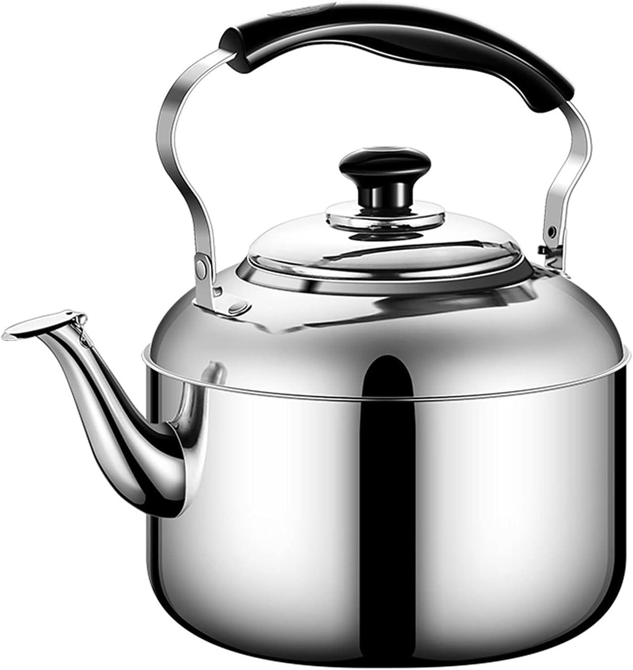 Tea Pots for Stove Top Stainless Steel Whistling Tea Kettle Stovetop ...