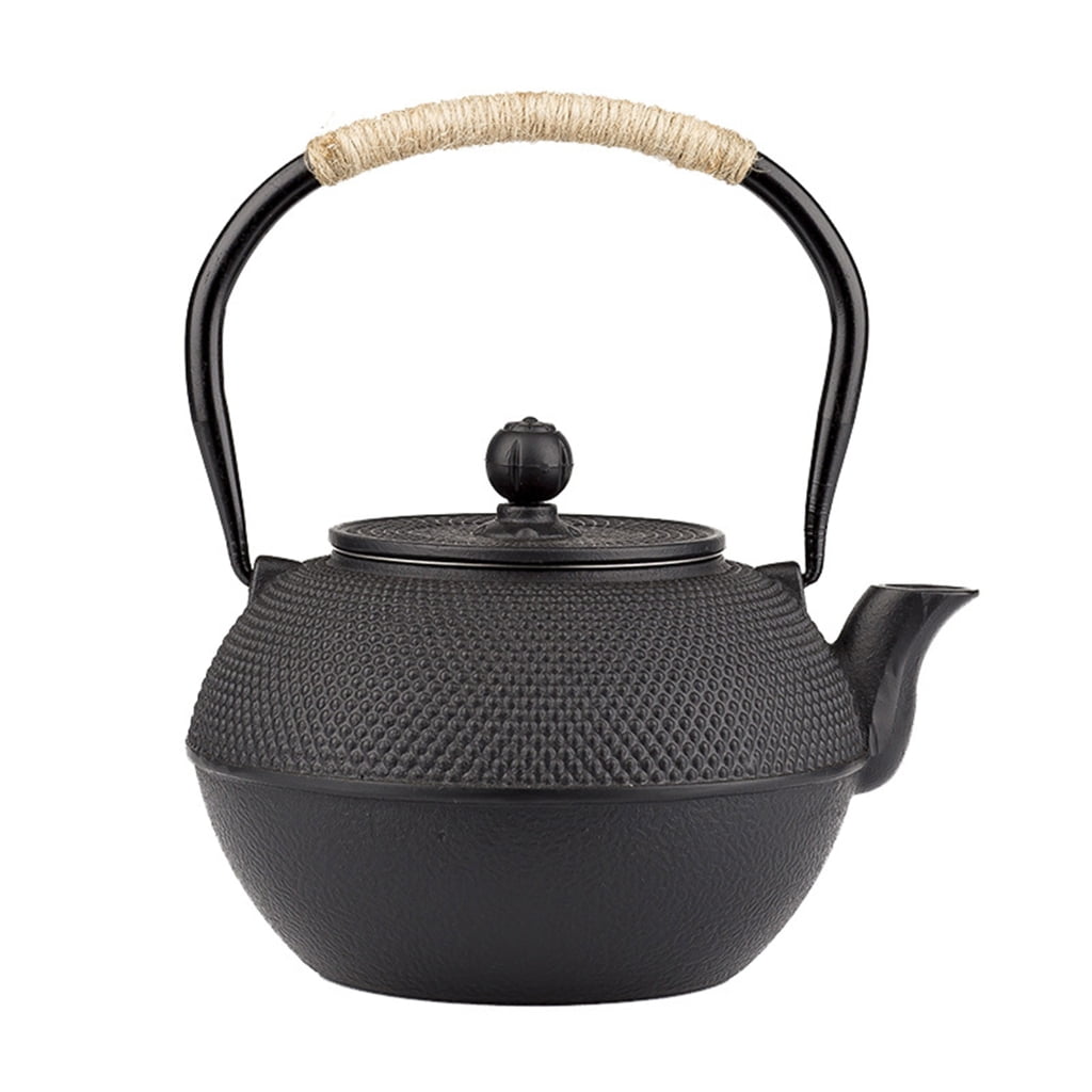 Tea Pots with Heat-proof Handle Cast Iron Material for Gas Induction ...