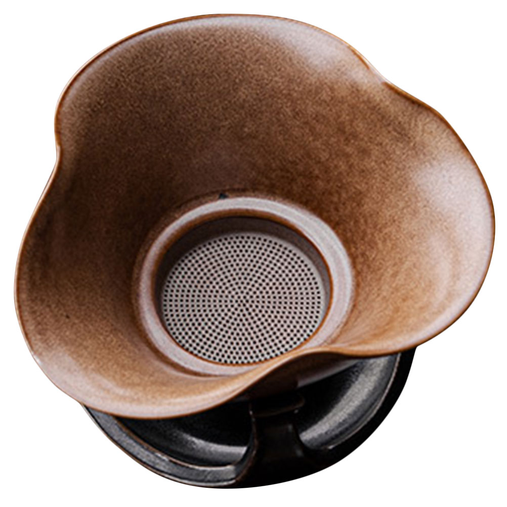 Ceramic Tea Filter Tool for Tea Infusion with 1 Set Tea Room Ornament ...