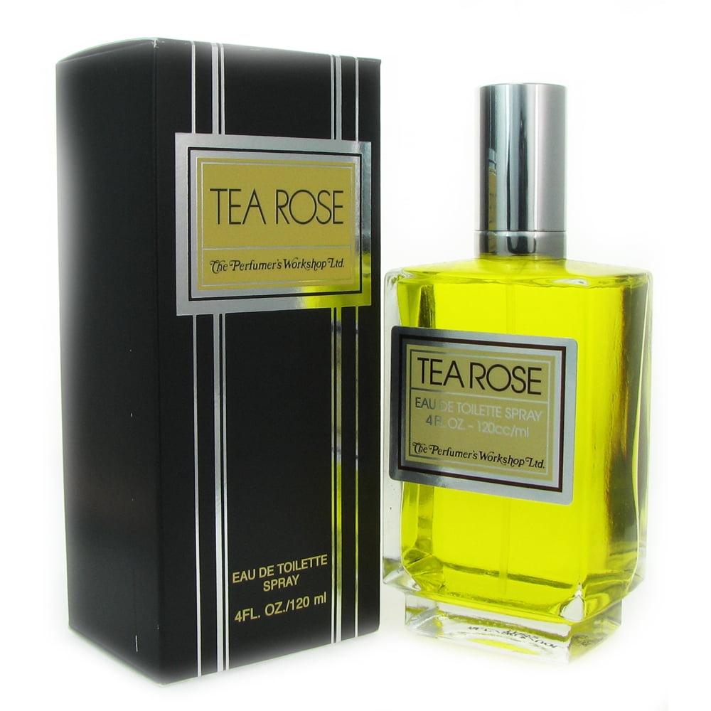 Tea Rose Perfume for Women by Perfumer's Workshop, 4 oz Eau De Toilette ...