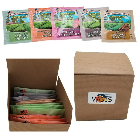 Tea Sampler Gift Set Featuring Charleston Tea Plantation Black Tea Bags ...