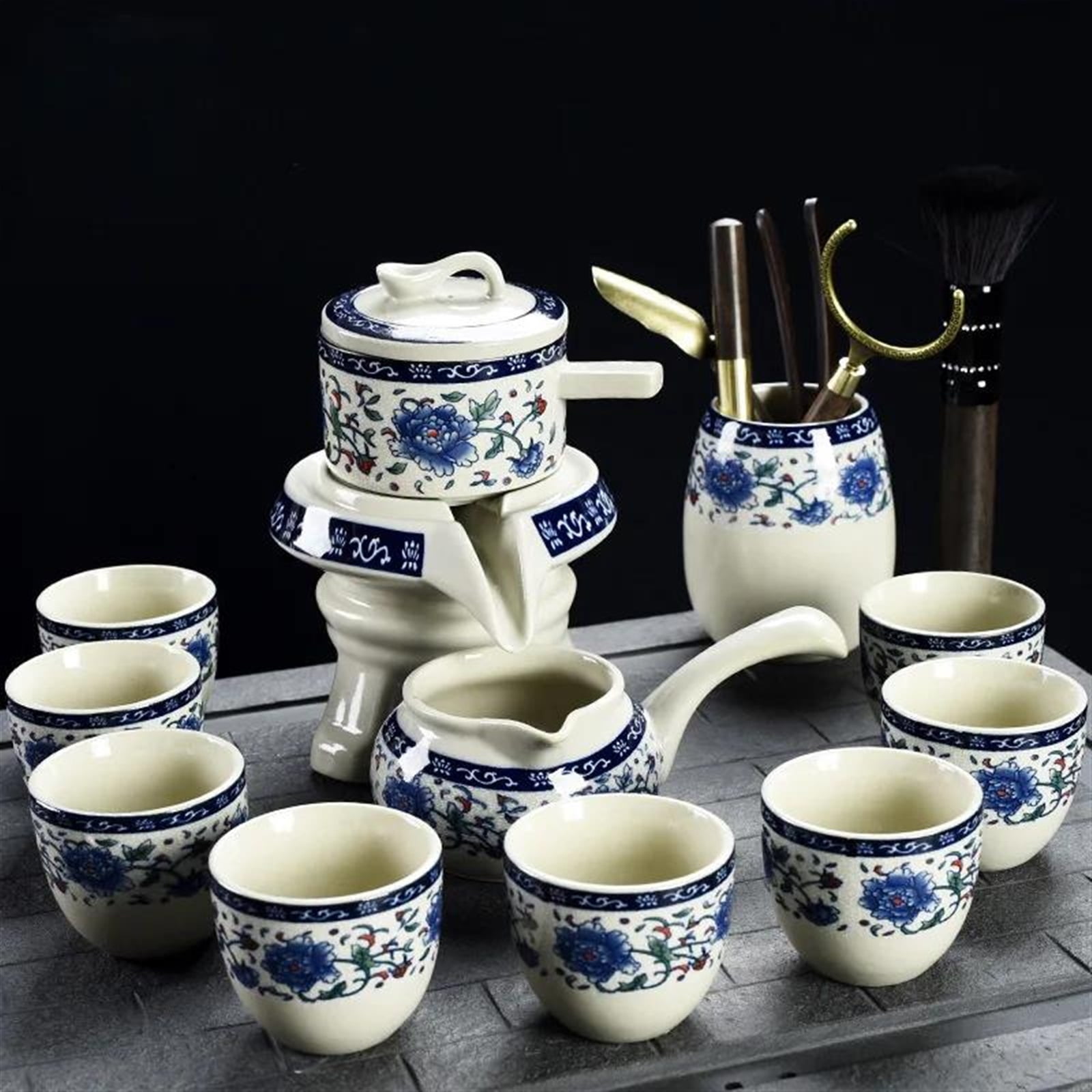 Tea Set And Kung Fu Tea Set Automatic Teaset Bone China Teapot Chinese ...
