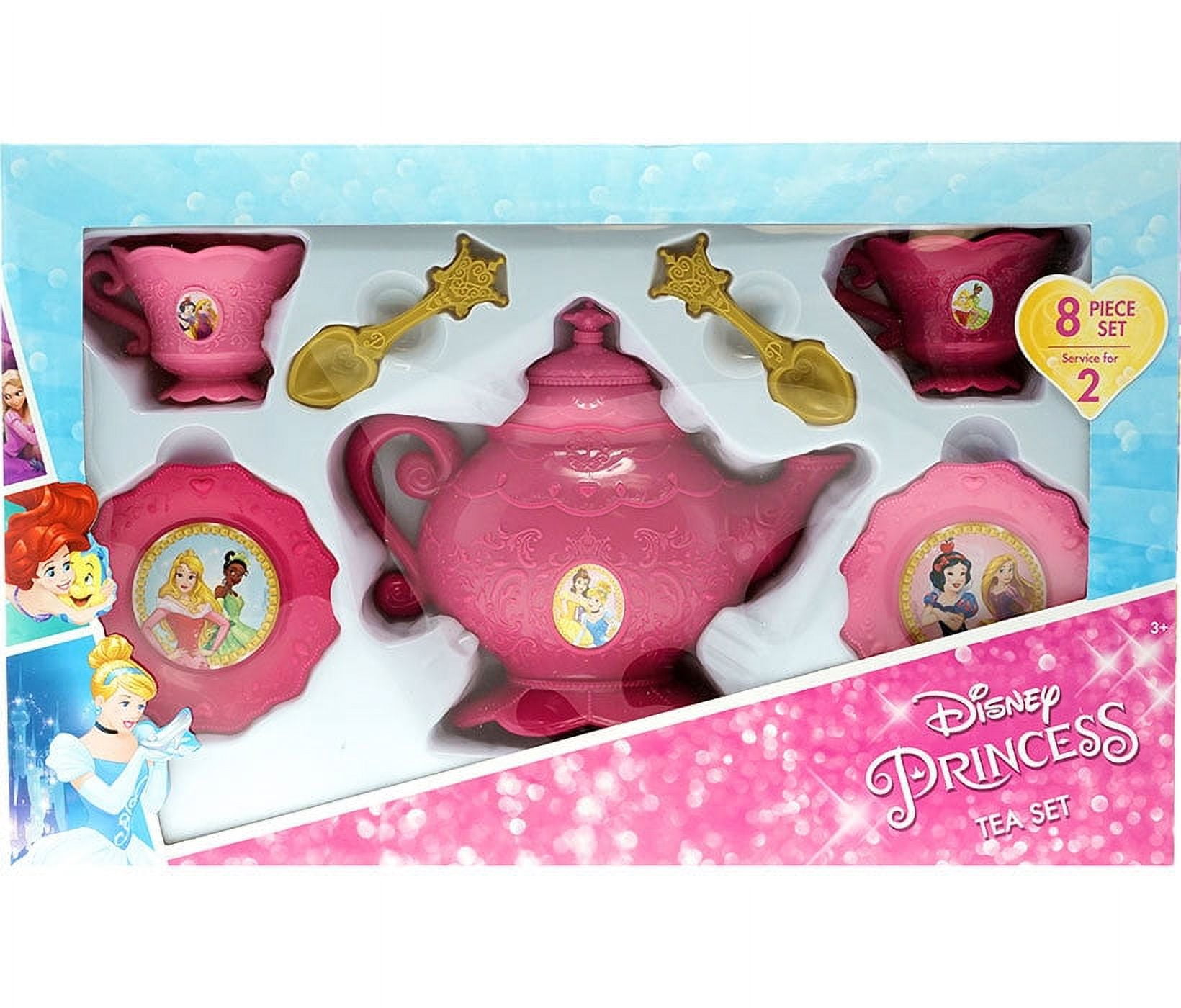 Tea Set Disney Princess Tea Set 8 Pieces - Walmart.com