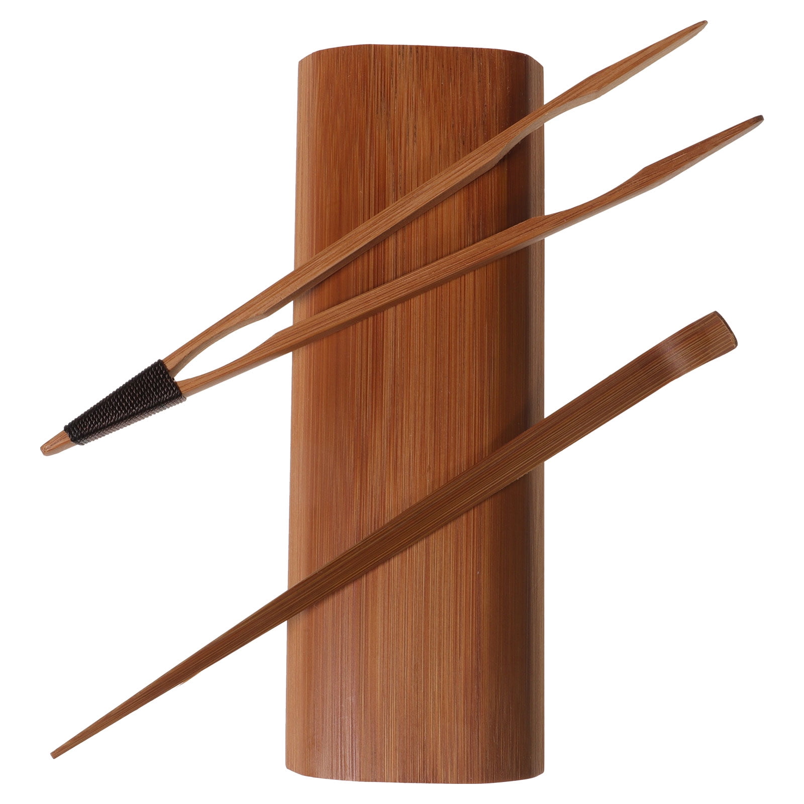 Bamboo Tea Ceremony Utensil Set for Traditional Chinese Kung Fu Tea Use ...