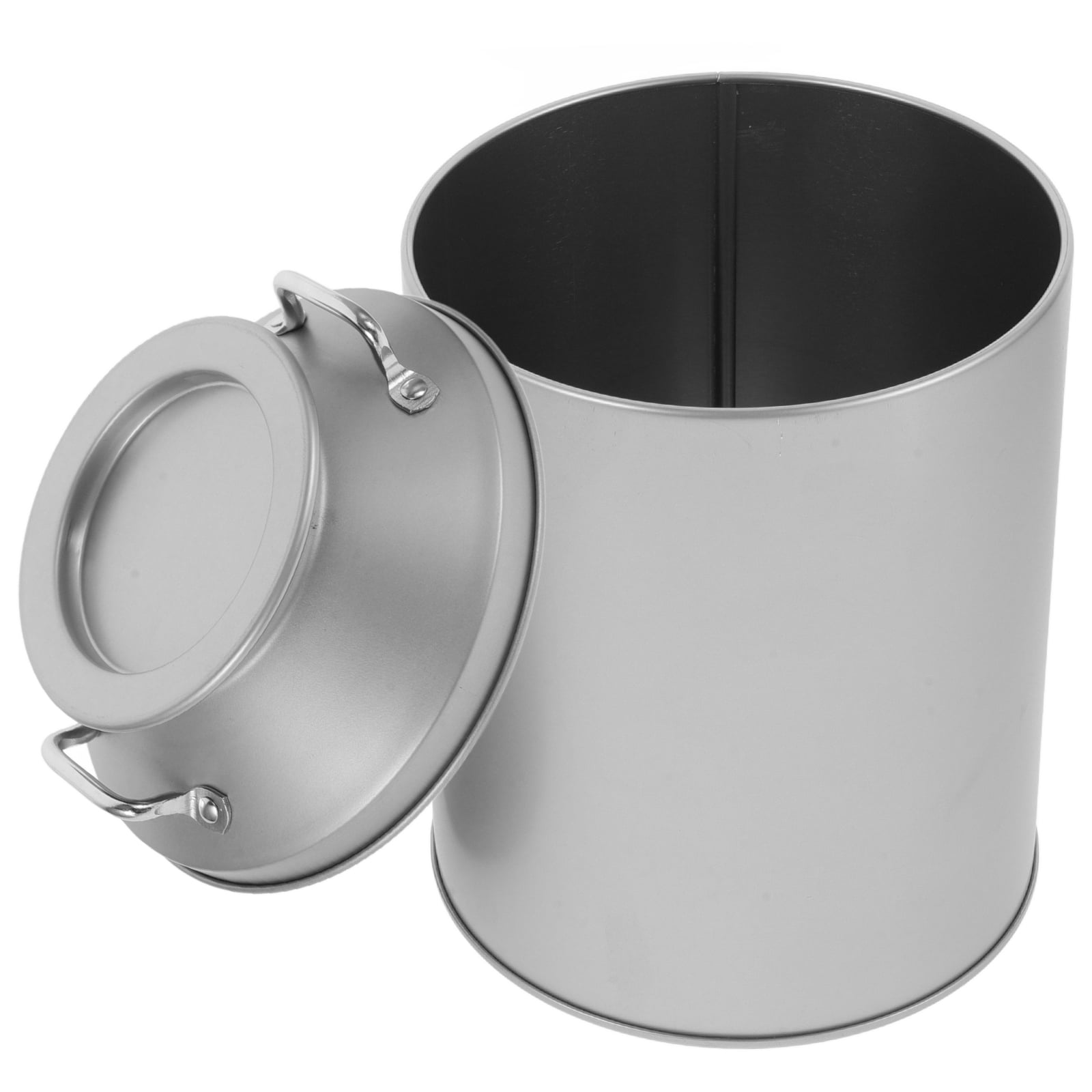 Tea Storage Tin Tea Canister Iron Tea Storage Holder Airtight Tea ...