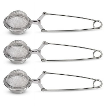 1 Set Small Fine Mesh Tea Strainers with Bowl, Stainless Steel Loose ...