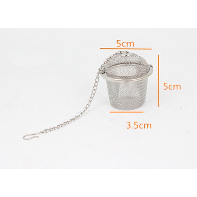 Tea Strainer Infuser Filter Herb Spice Diffuse Stainless Steel Mesh Tea ...