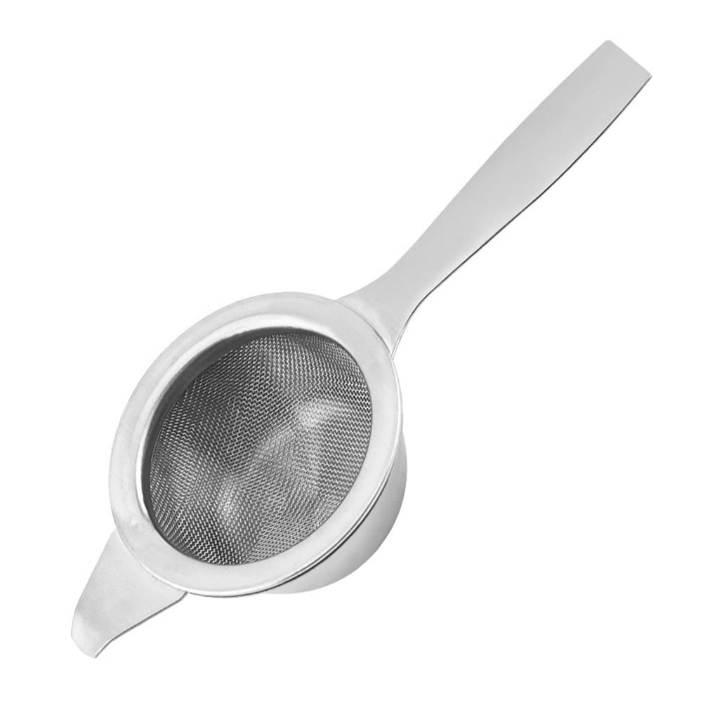 Tea Strainer Metal Sieve Mesh Kitchen Traditional Loose Leaf Filter ...