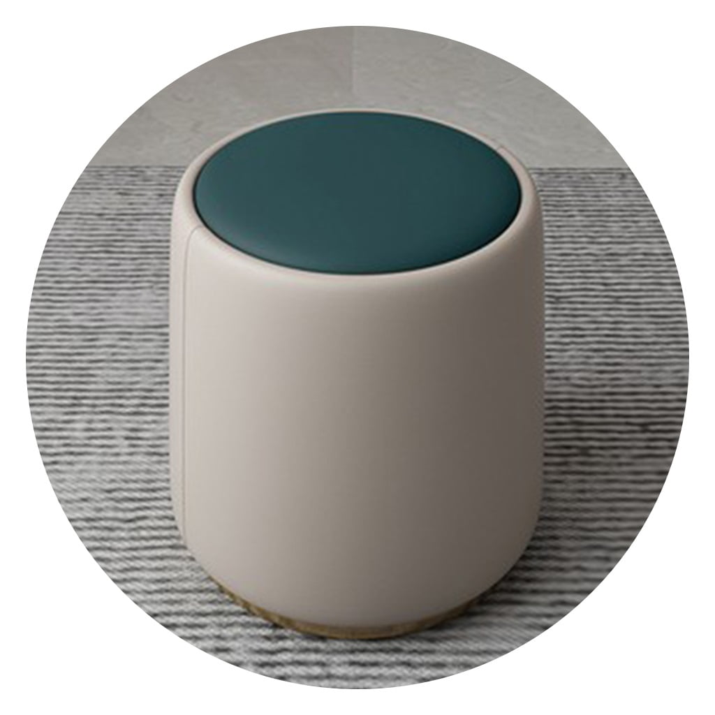 Tea Table Stool Household Low Stool Makeup Stool Small Round Stool Shoe ...