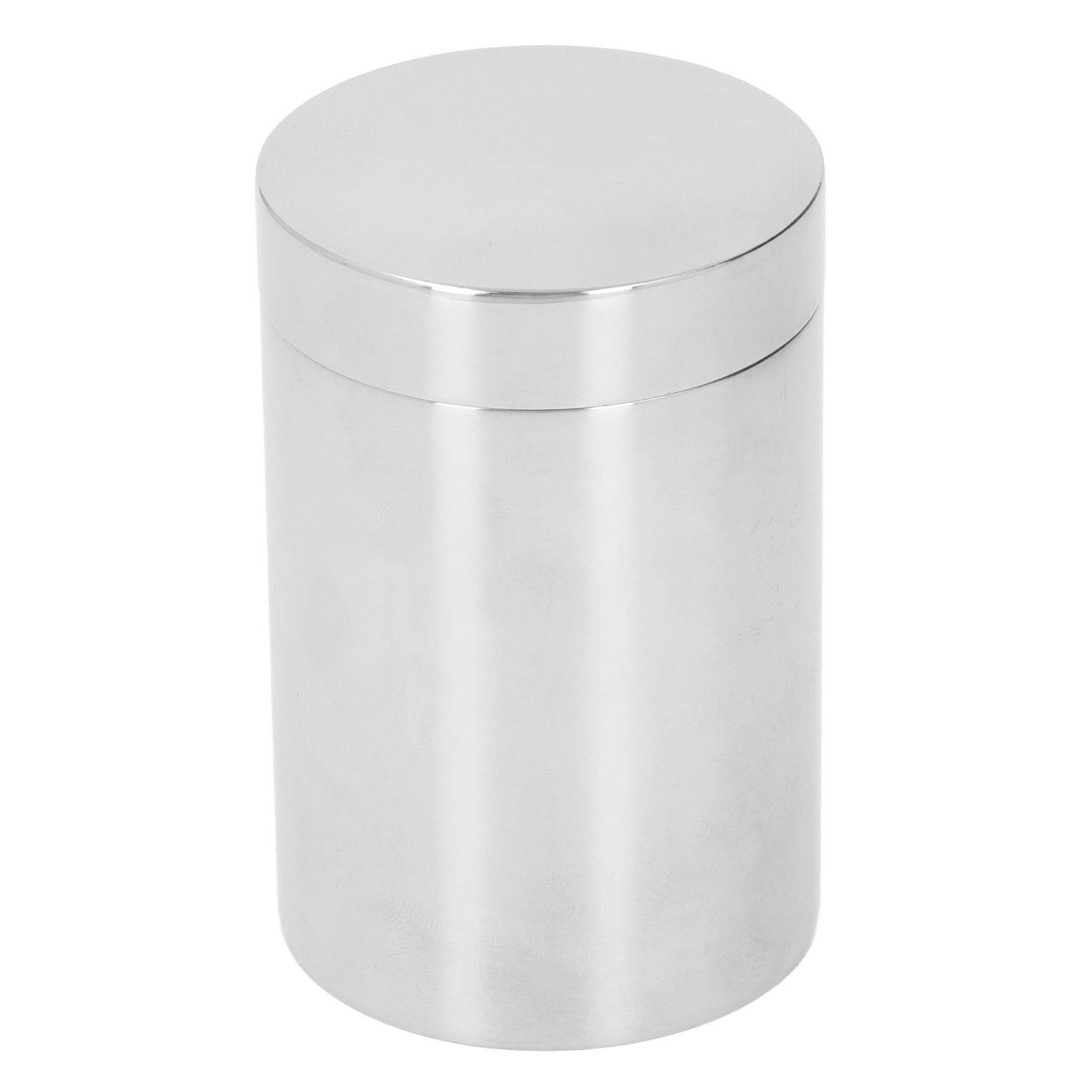 Tea Tin Thickened Round Slick Edge Rugged 304 Stainless Steel Tea Can ...
