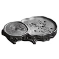 Tea Tray Ceramic Tea Serving Tray with Draining Board Retro Pattern Pot ...