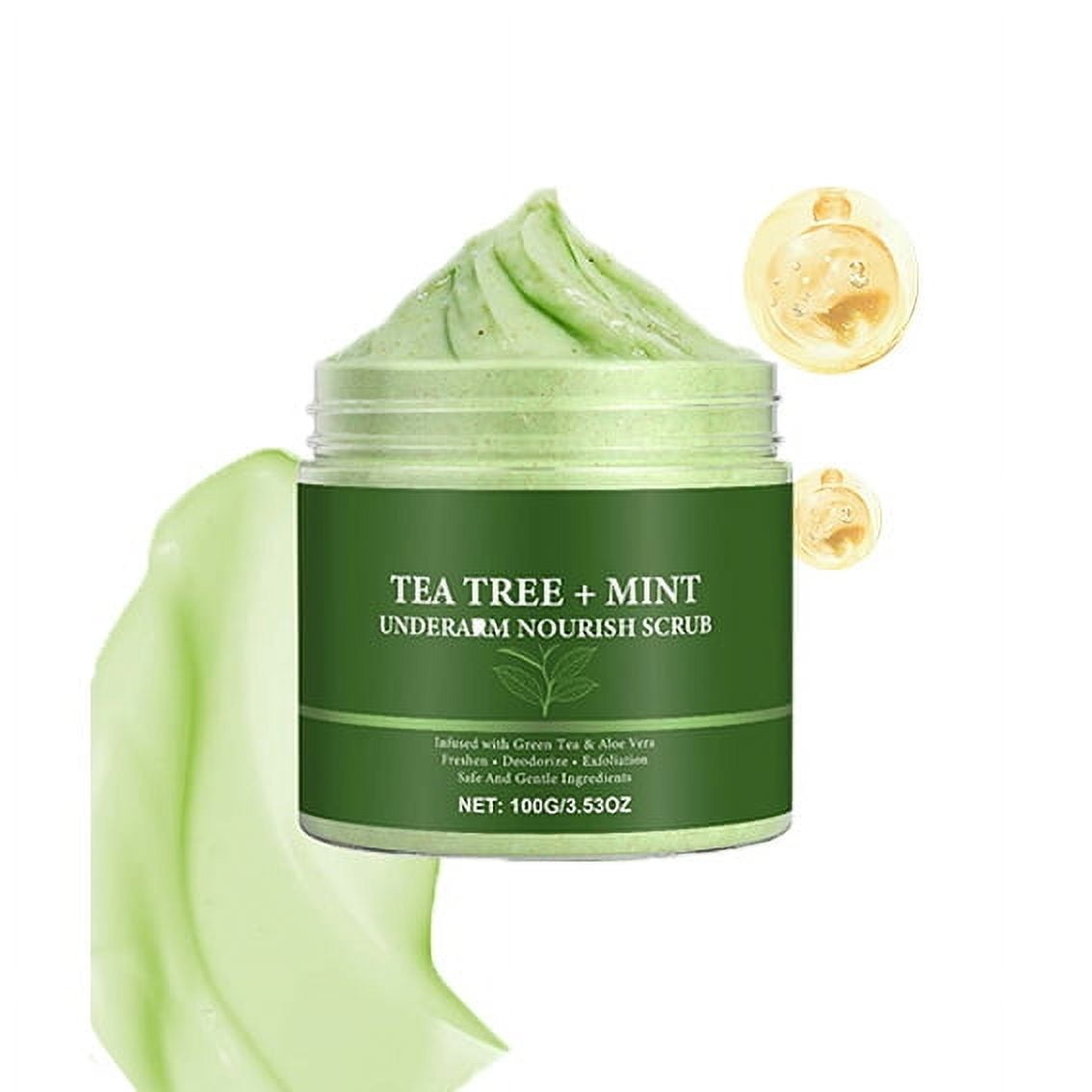 Tea Tree Body Scrub, Armpit Scrub with Tea Tree, Underarm Scrub, Armpit ...