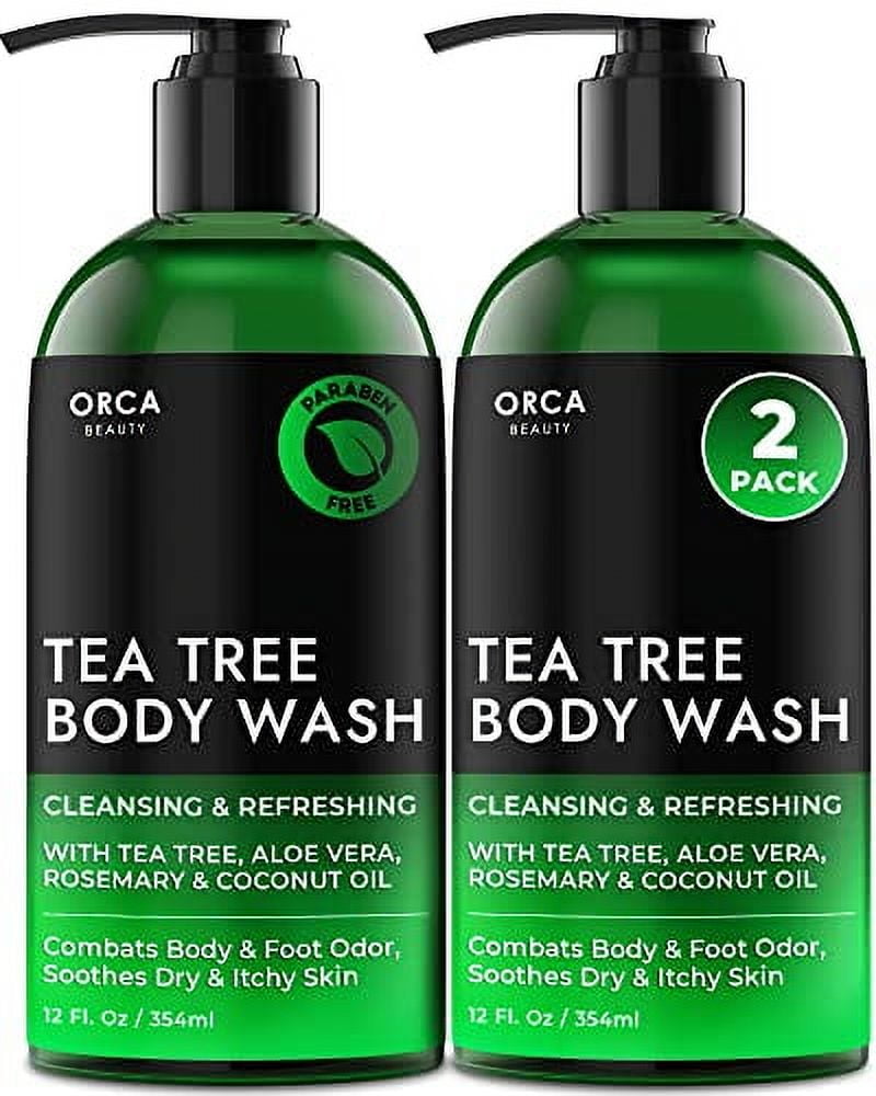 Tea Tree Body Wash Men, Tea Tree Body Wash for Women - Tea Tree Oil ...