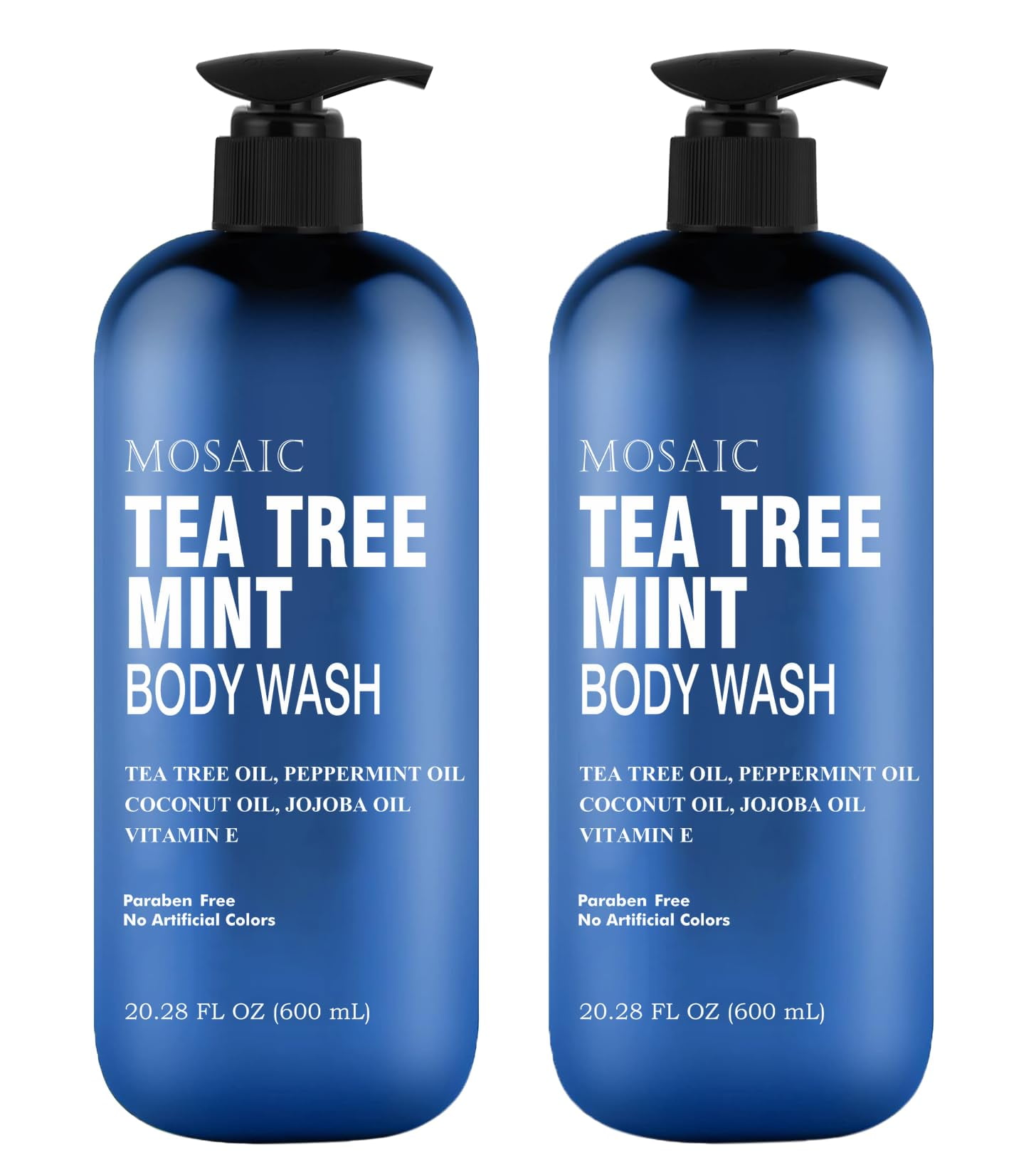 Tea Tree Body Wash TSF6 Mint & Shower Gel Vitamin E for Jock Itch ...