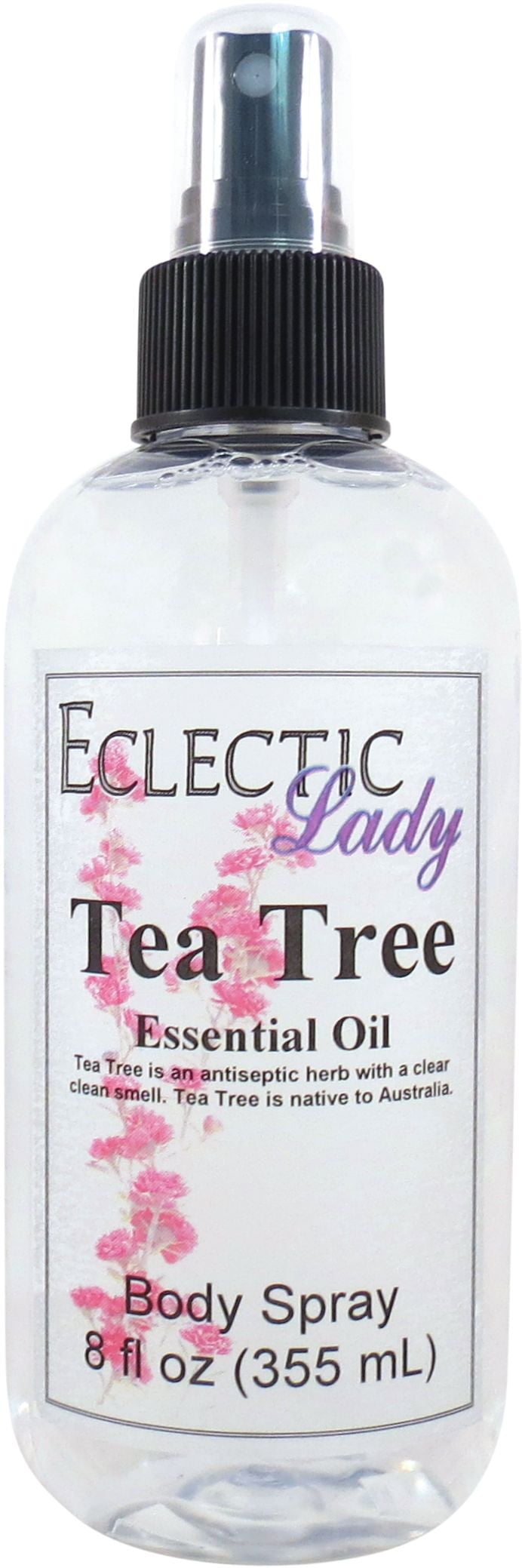 Tea Tree Body Spray, Eclectic Lady, Hydrating Mist, Unisex, 8 oz ...
