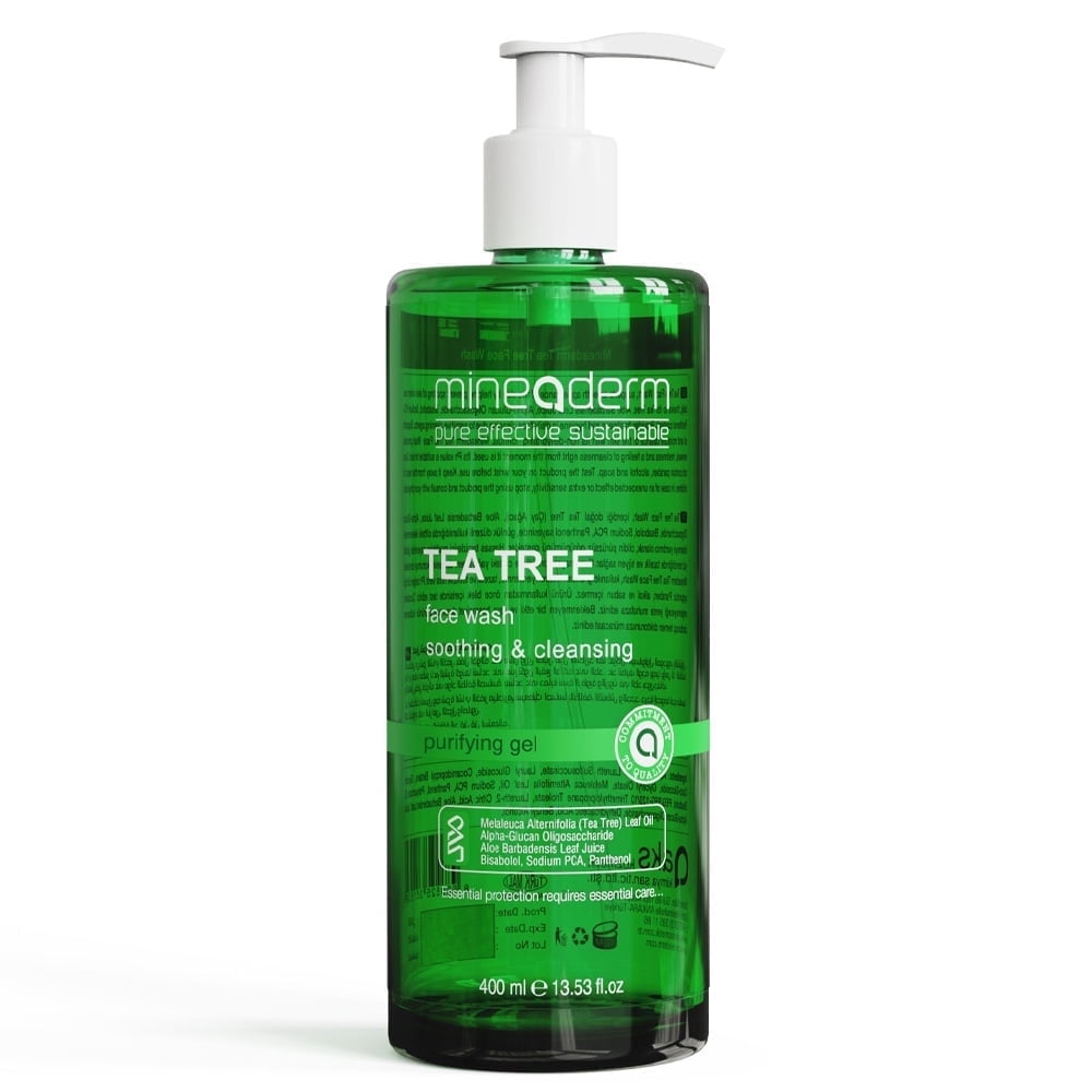 Tea Tree Face and Body Wash – Gentle Daily Cleanser with Aloe Vera ...