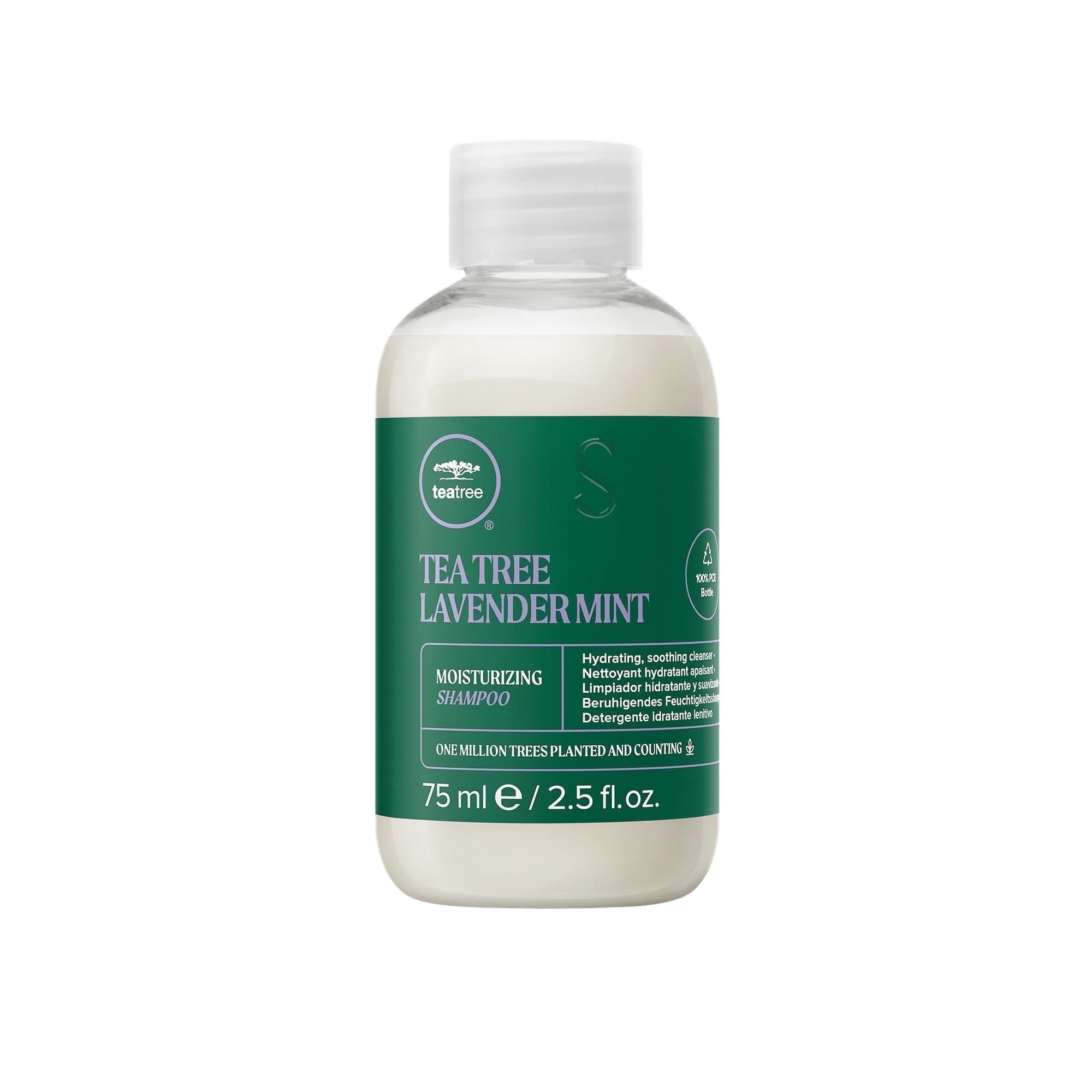 Tea Tree Lavender Mint Moisturizing Shampoo, 2.5 oz. - Walmart.com